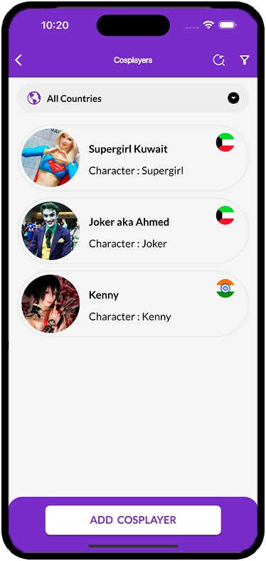 Cosplay App