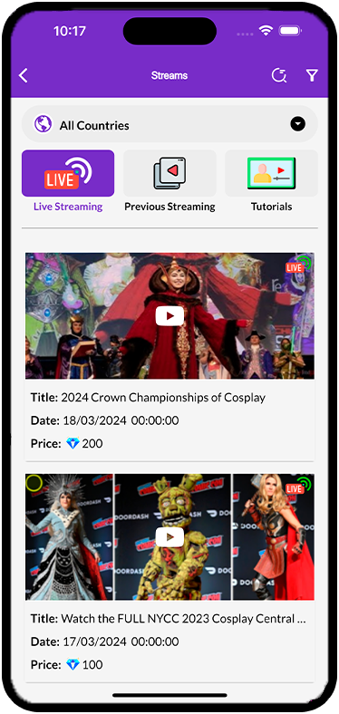Cosplay App